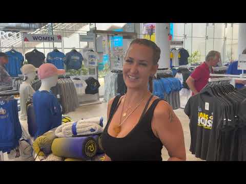 Dina Rae gets outfitted by The LA Rams at Sofi Stadium - YouTube