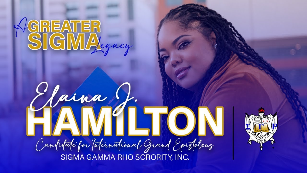 Elaina J. Hamilton for International Grand Epistoleus - YouTube