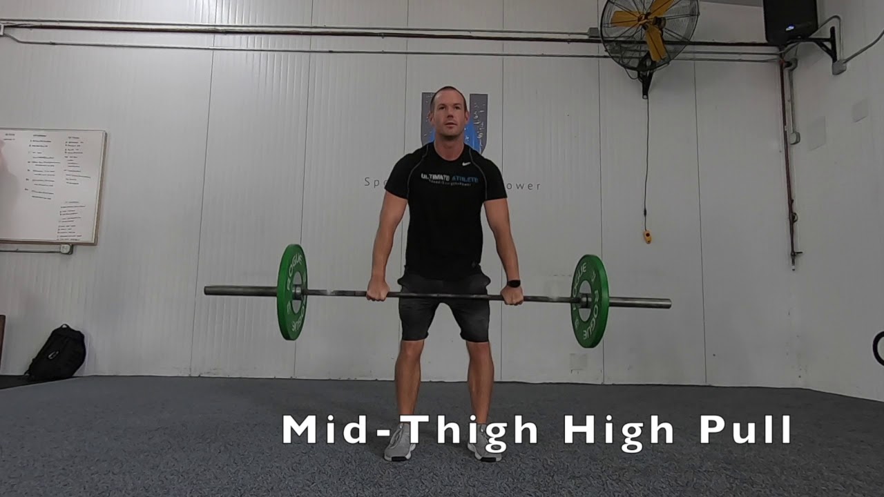 Clean Mid-Thigh High Pull - YouTube
