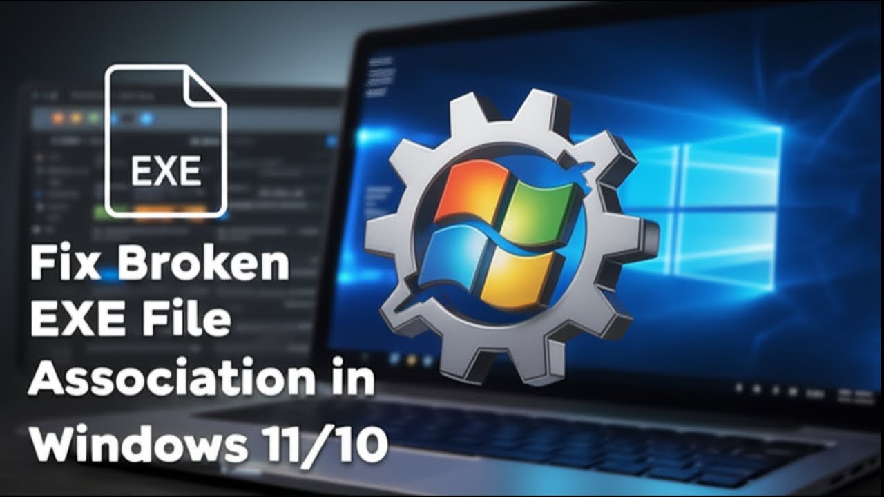 Fix Broken EXE File Association in Windows 11/10 🔧 | Simple Step-by ...