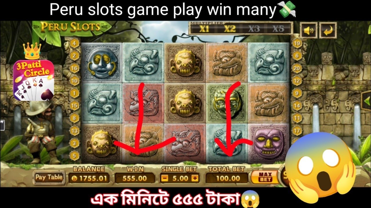 peru slots 101%big win trick | 3 patti jungle🔥 200 taka bonus if you ...