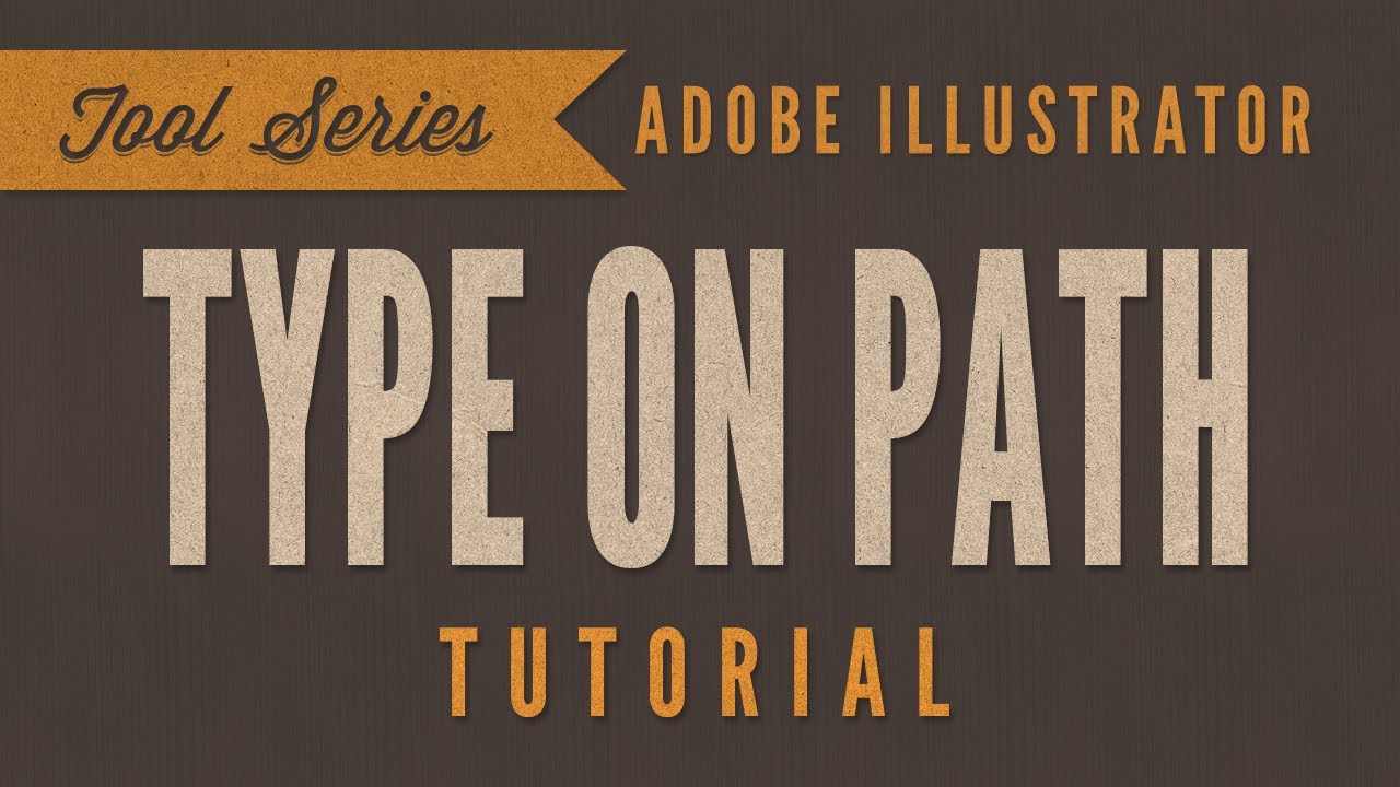 Illustrator CC - Type On A Path - YouTube