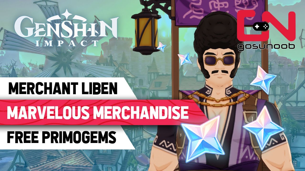LIBEN EVENT Genshin Impact Marvelous Merchandise 1.4 Free Primogems ...