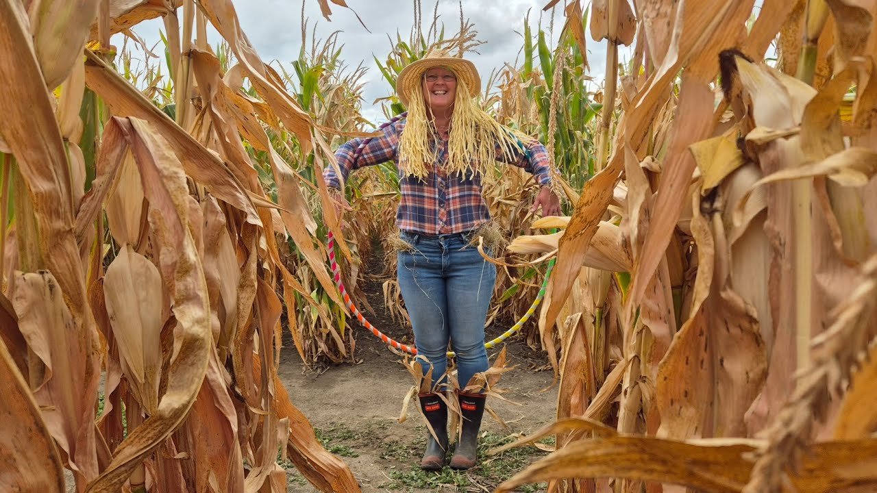 Scarecrow - Fun Hula Hoop Dance By Joy Donaldson - YouTube