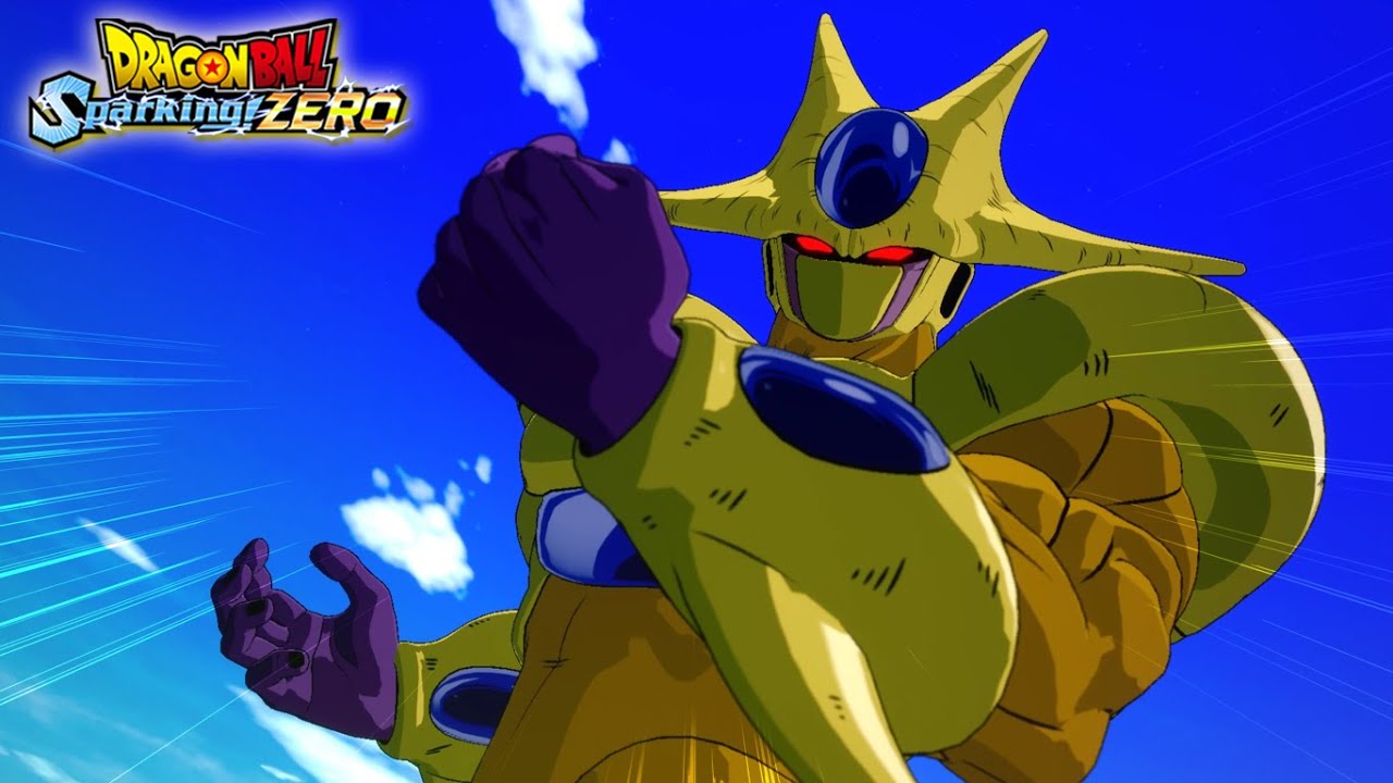 Final Form Cooler new Golden form transformation in Dragonball Sparking ...