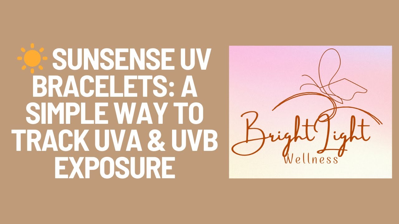 ☀️ SunSense UV Bracelets: A Simple Way to Track UVA & UVB Exposure ...