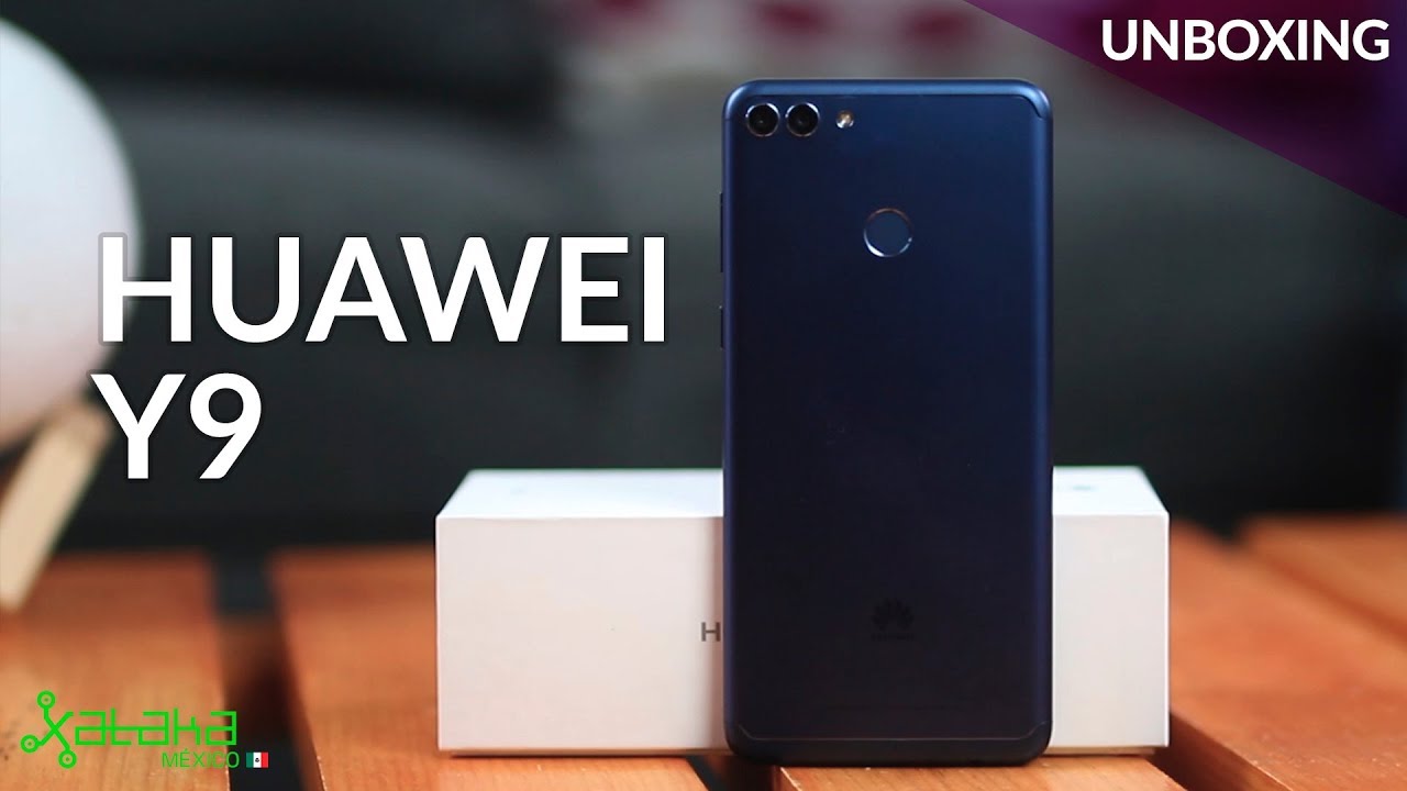 Huawei Y9 (2018), UNBOXING en México: cuatro cámaras para la gama media ...