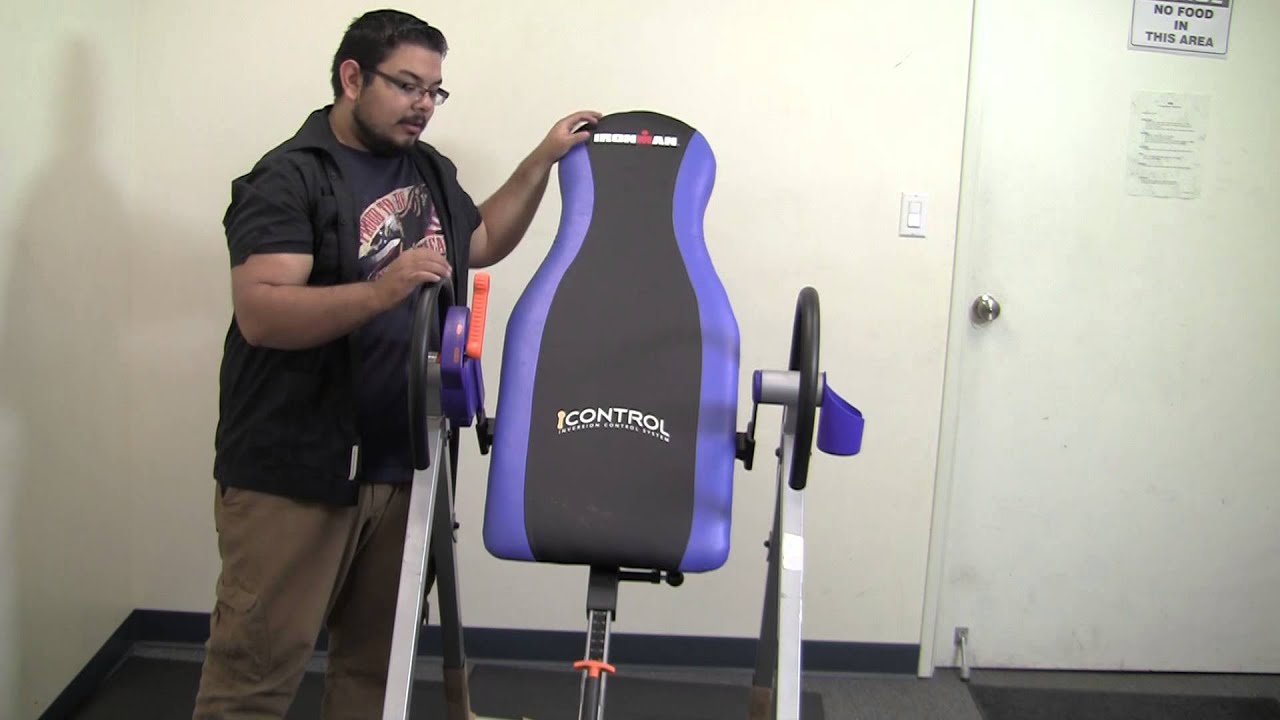 How to Operate I Control Inversion Table - YouTube