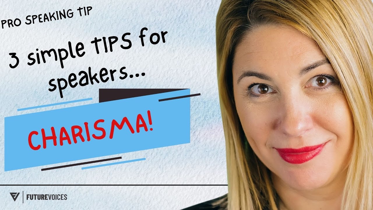 3 simple and great TIPS for public speaking |Speaker’s charisma - YouTube