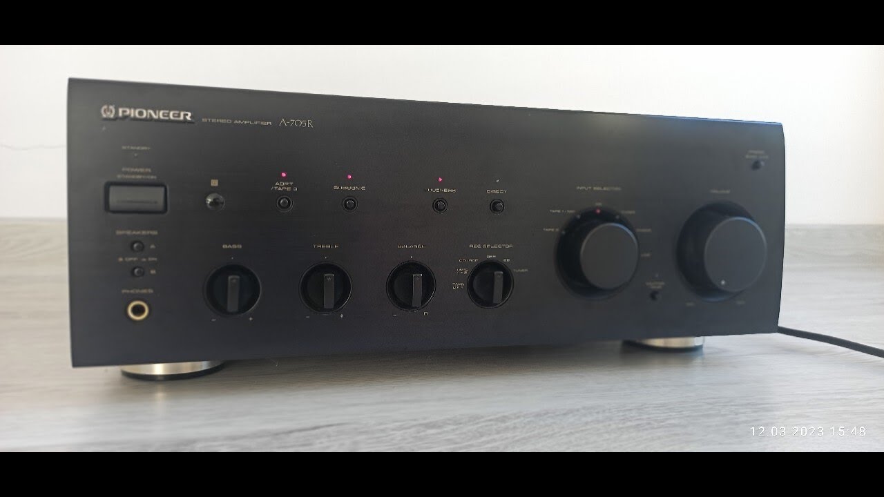 Pioneer A -705R Przegląd - YouTube