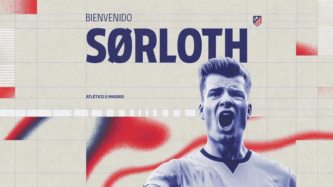 La presentación de Sørloth como nuevo jugador del Atlético de Madrid ...