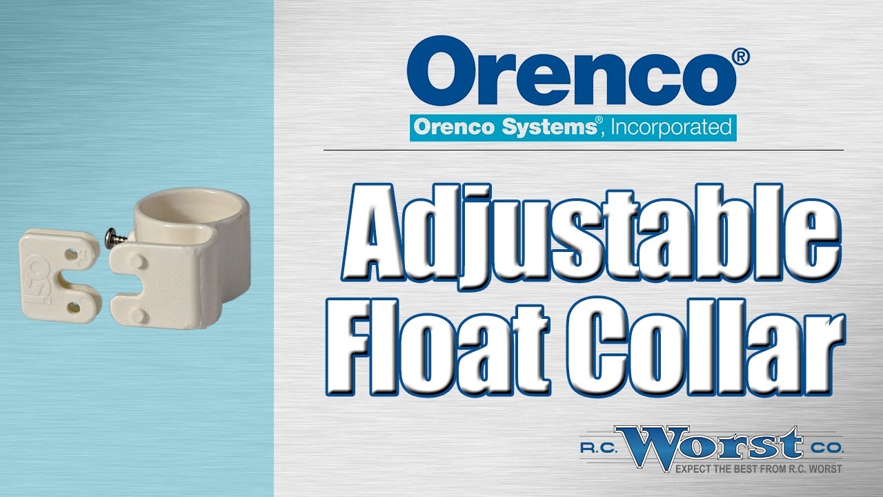 Orenco 1" Adjustable Float Collar - YouTube