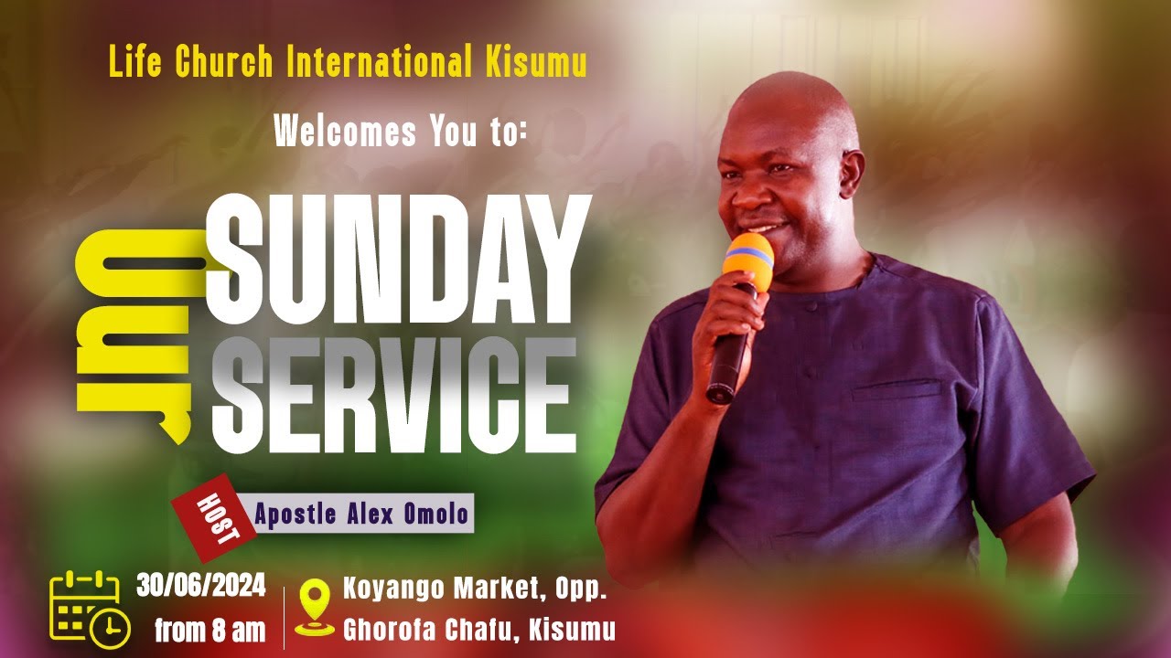 Apostle Alex Omolo || FIRST SERVICE || As Far as My Eyes Can See - YouTube