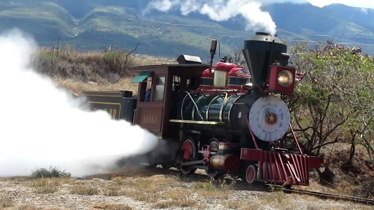 MAUI SUGAR CANE STEAM LOCO SEPT 2011 - YouTube