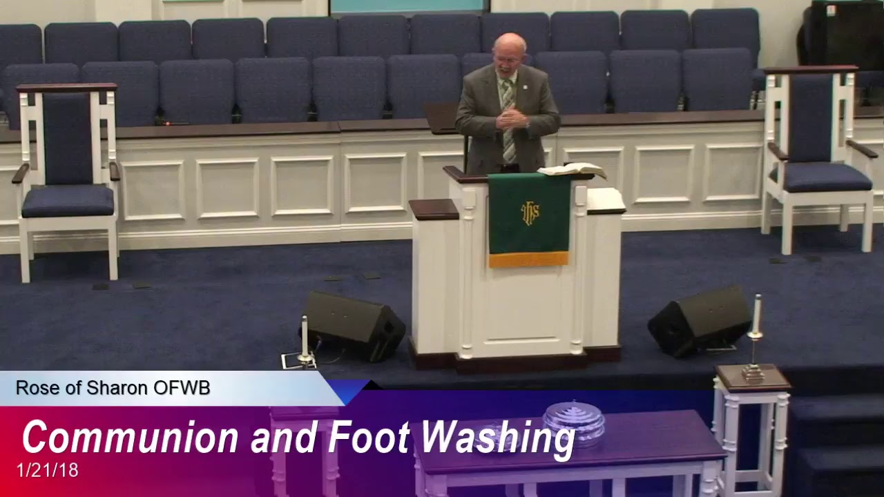 Communion and Foot Washing - YouTube