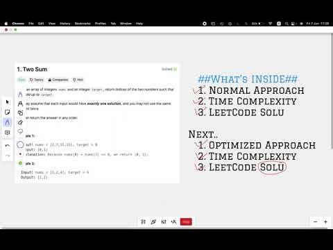 Two Sum || Pair with given sum DSA problem || Normal Approach Solution - YouTube