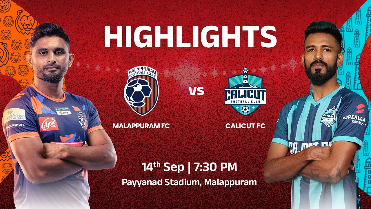 Match 5: Malappuram FC vs Calicut FC | English Highlights | Super ...