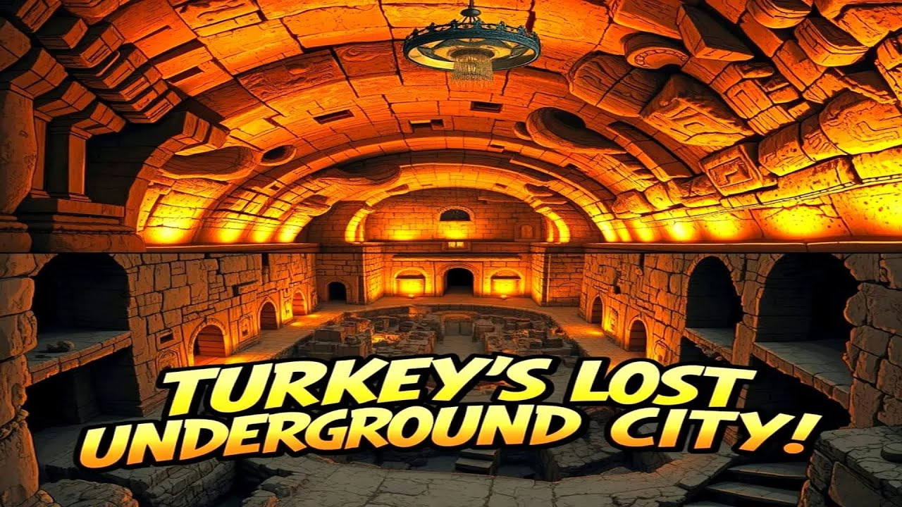 Turkey's LOST UNDERGROUND City! - YouTube