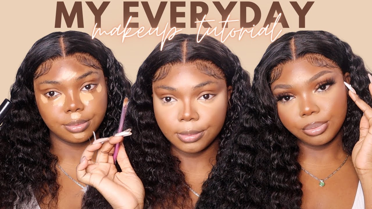 My UPDATED Everyday Makeup Tutorial - YouTube