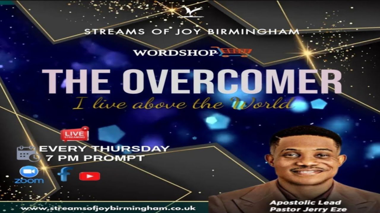 THURSDAY MID-WEEK || THE OVERCOMER || I LIVE ABOVE THE WORLD || 29TH ...