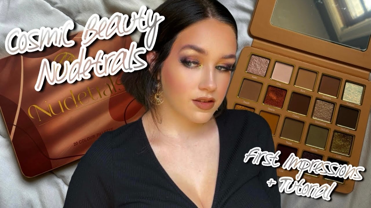 Fall Grungy Vampy Glam 🍂 Cosmic Beauty Nudetrals • First Impressions + Tutorial - YouTube