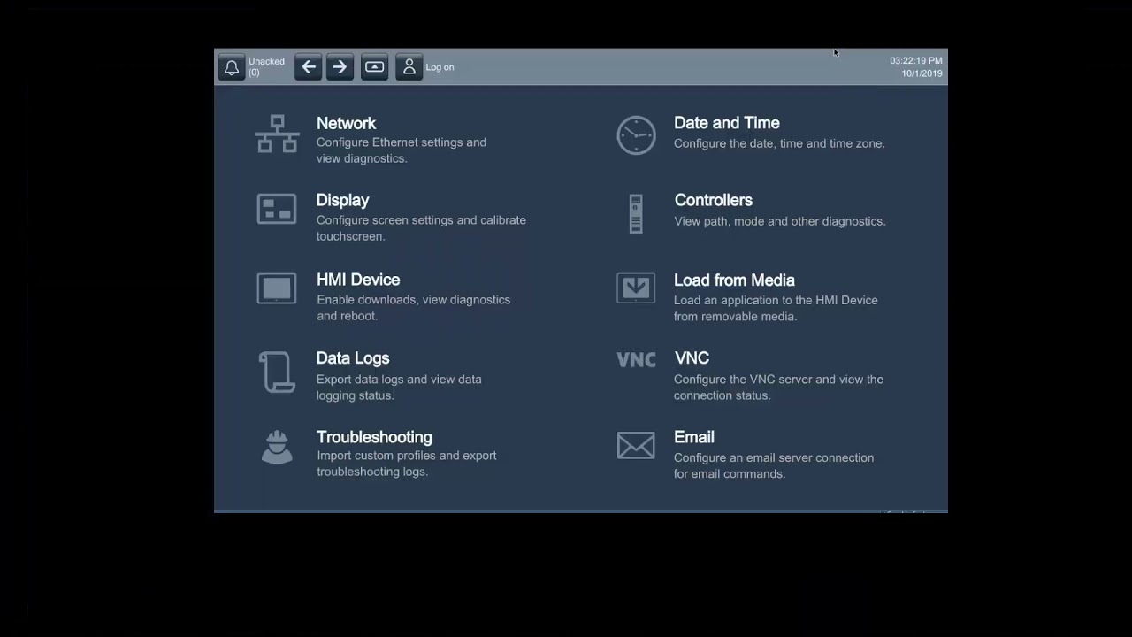 Studio 5000 View Designer and PanelView 5000 Email Notification - YouTube