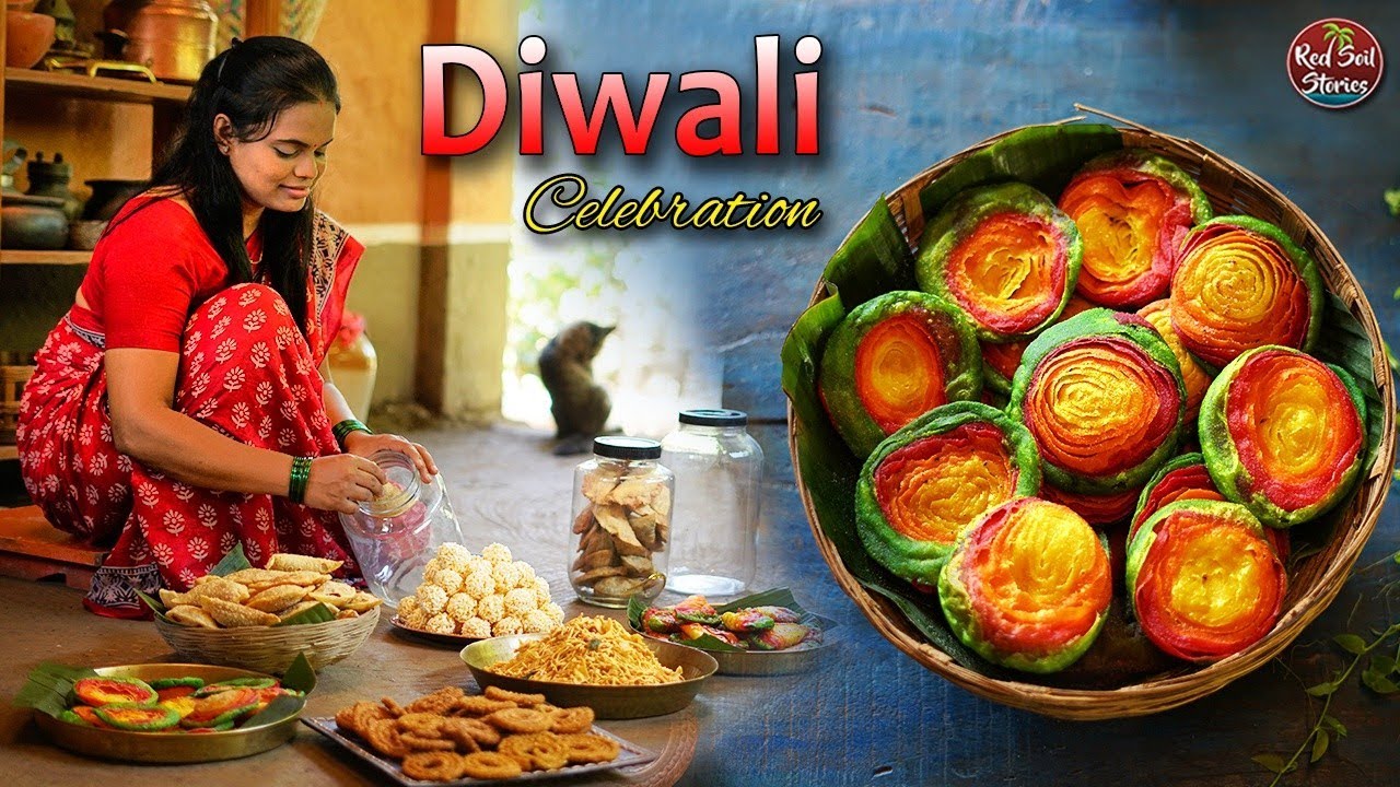 "Our Diwali Celebration" | Traditional Diwali Faral Recipes | Village ...