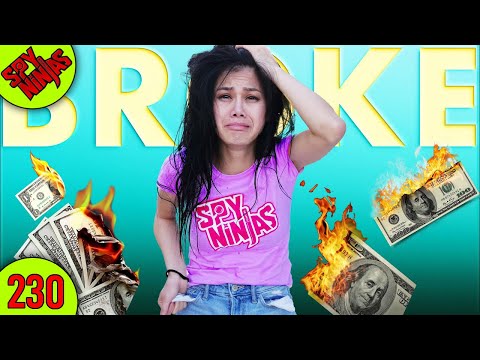 A HACKER STOLE ALL MY MONEY - Spy Ninjas #230
