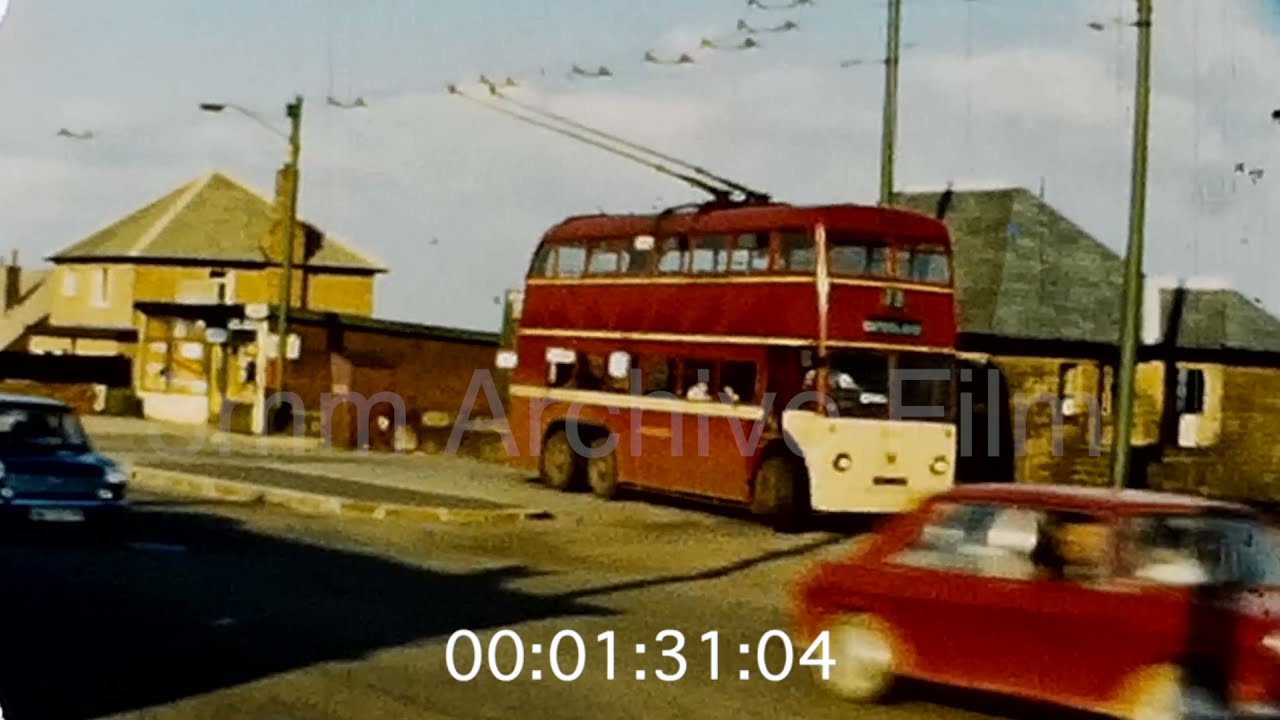 1960's Trolley Buses Huddersfield - YouTube
