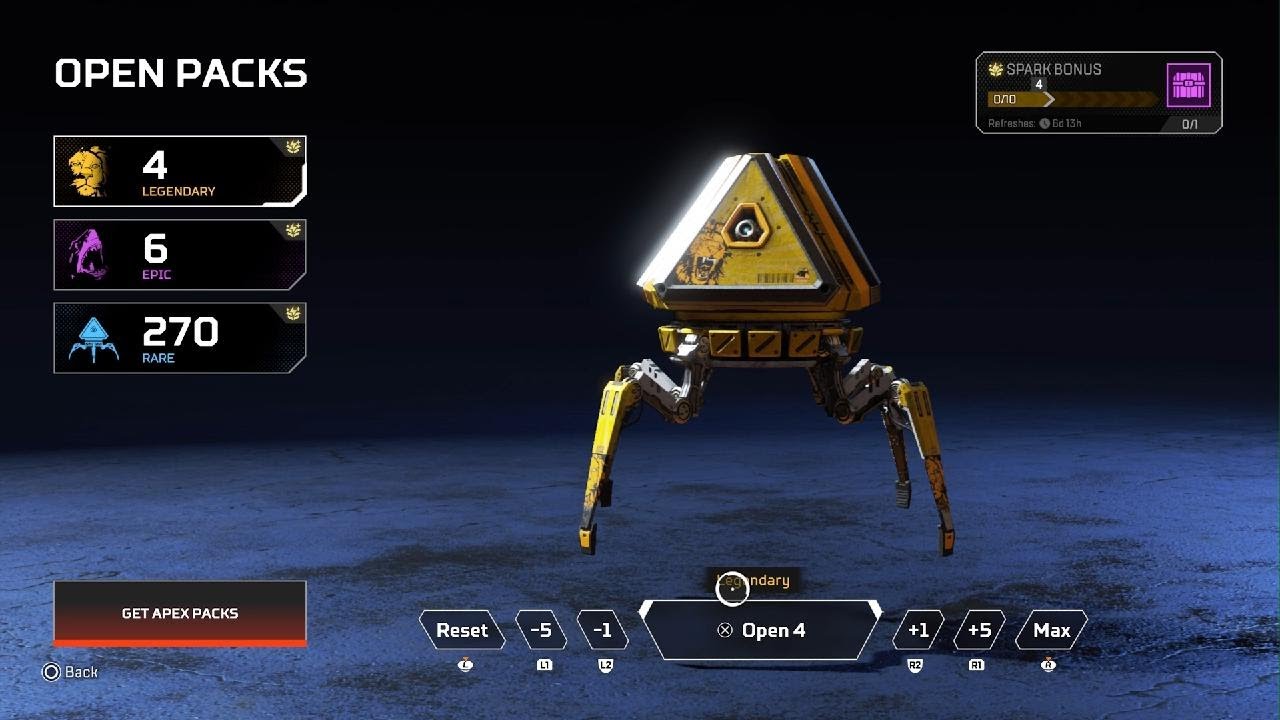 Apex Legends opening apex pack pt 1 - YouTube