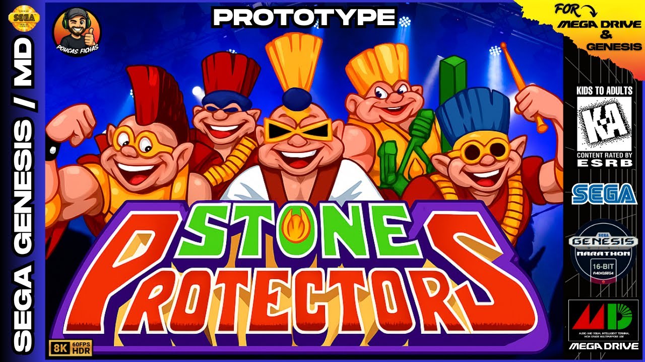 STONE PROTECTORS [ PROTOTYPE ] SEGA GENESIS / MEGA DRIVE 🥊 CHESTER ...