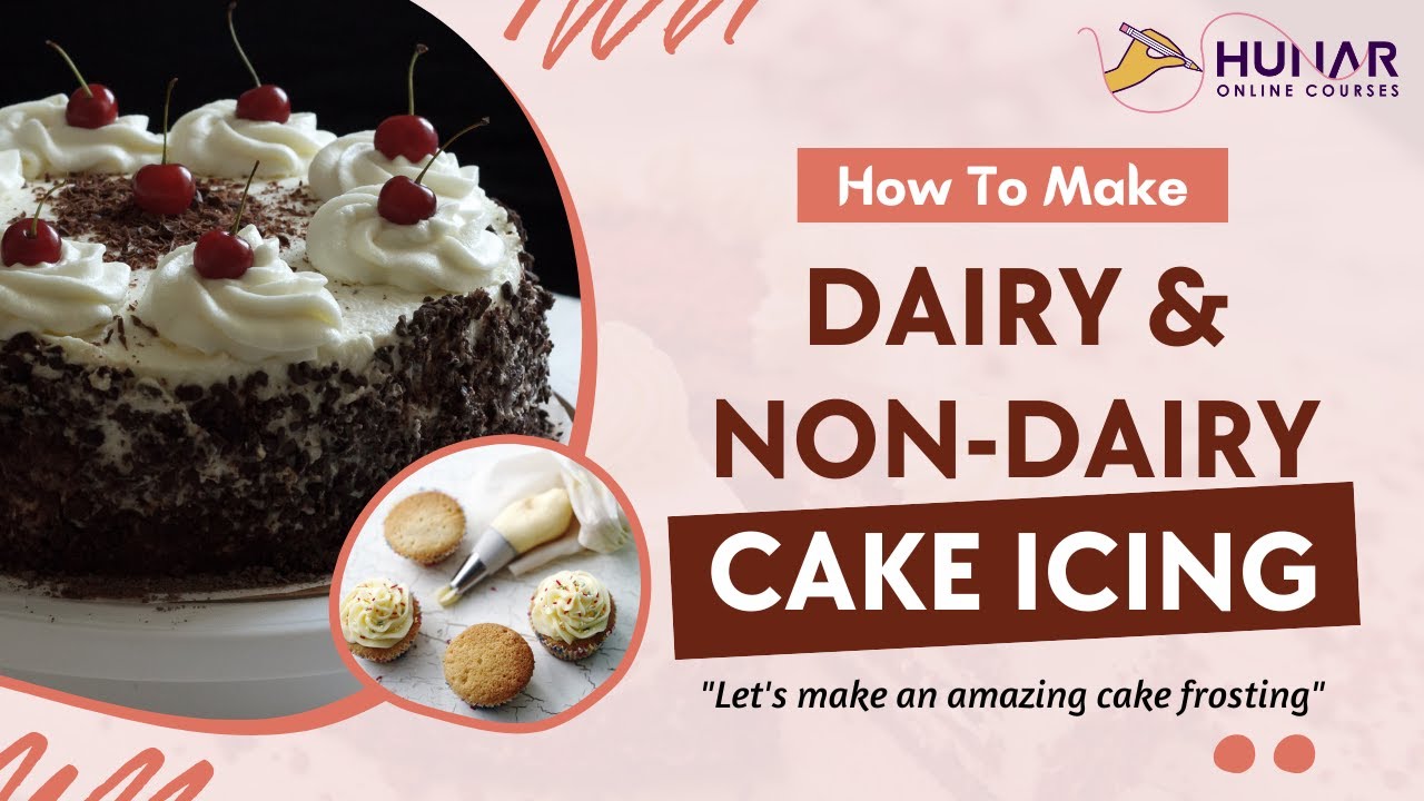 How to Make Dairy and Non-Dairy Cream Icing for Cakes and Cupcakes ...