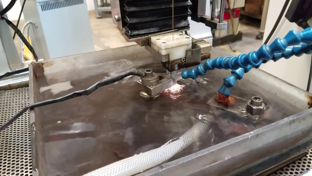 Current CT300 CNC EDM Drilling Machine - YouTube