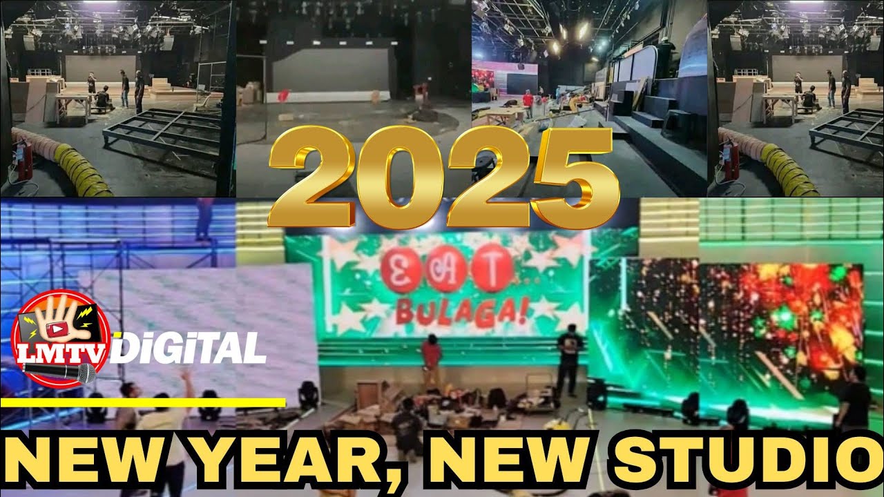 TRENDING! NEW YEAR, NEW STUDIO FOR EAT BULAGA! - YouTube