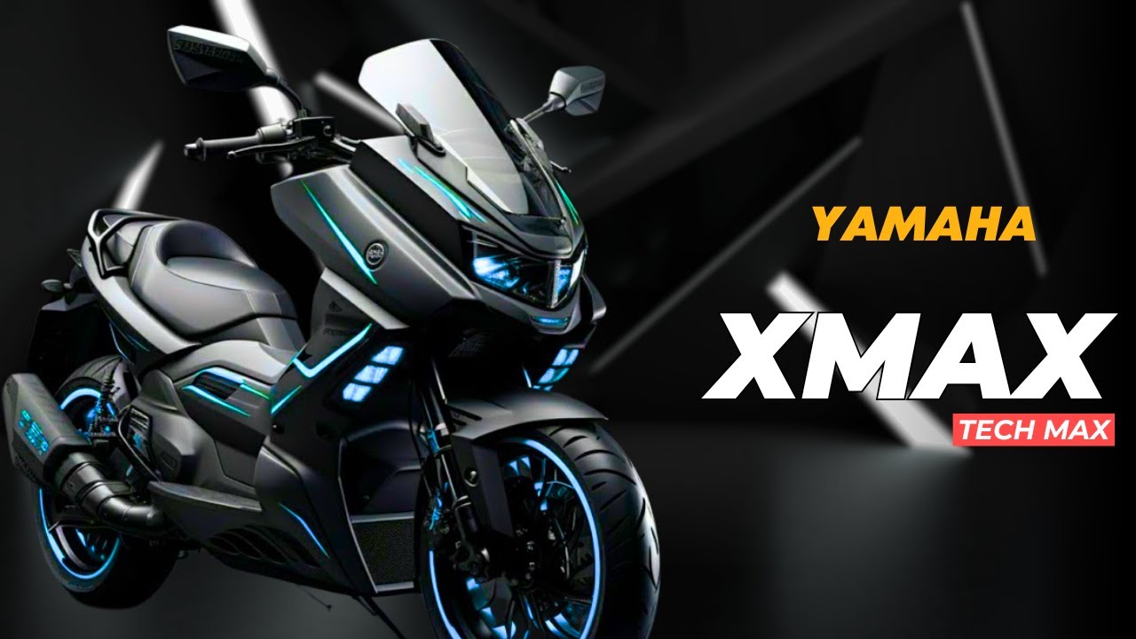 Yamaha XMAX 250 Tech Max 2024: A Luxury Scooter with Elegant Design ...