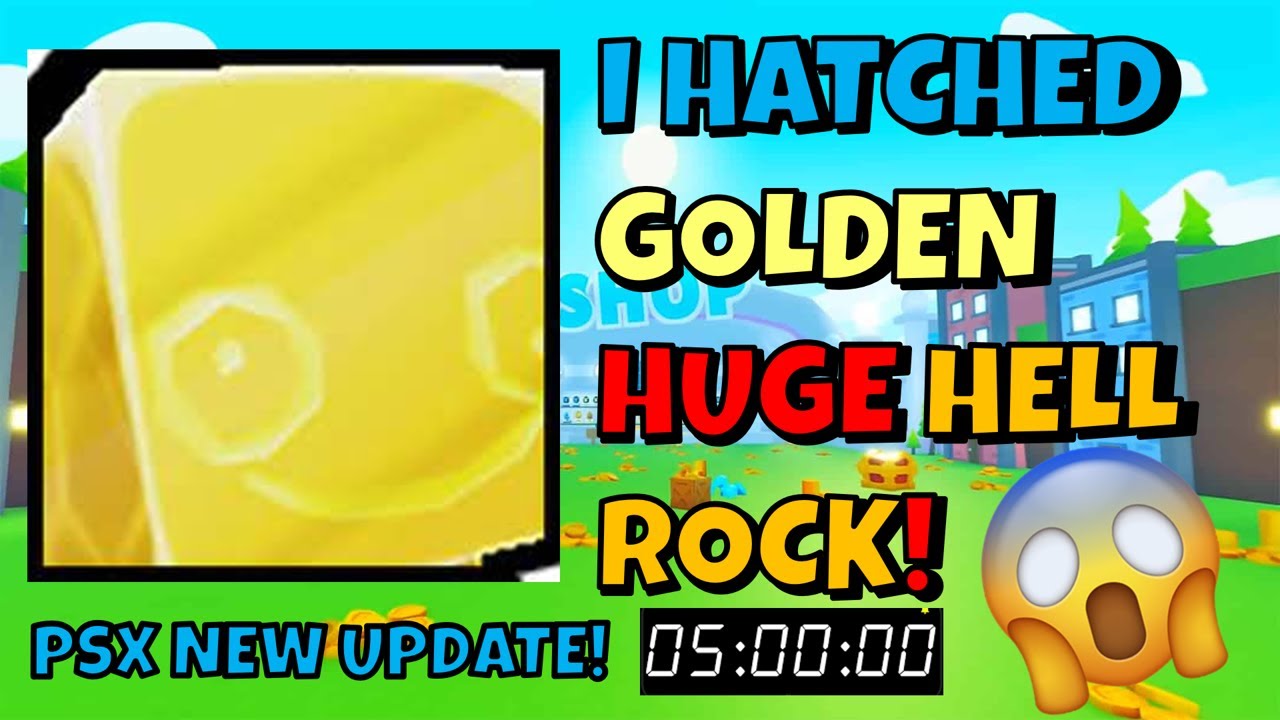 What?! 😱 I Got My First Huge! 🎉 (Hatched Huge Hell Rock) - YouTube