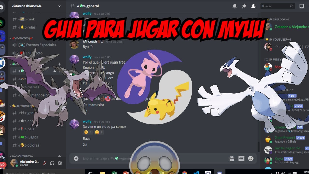 Como usar a Myuu | Tutorial Discord 2021 - YouTube