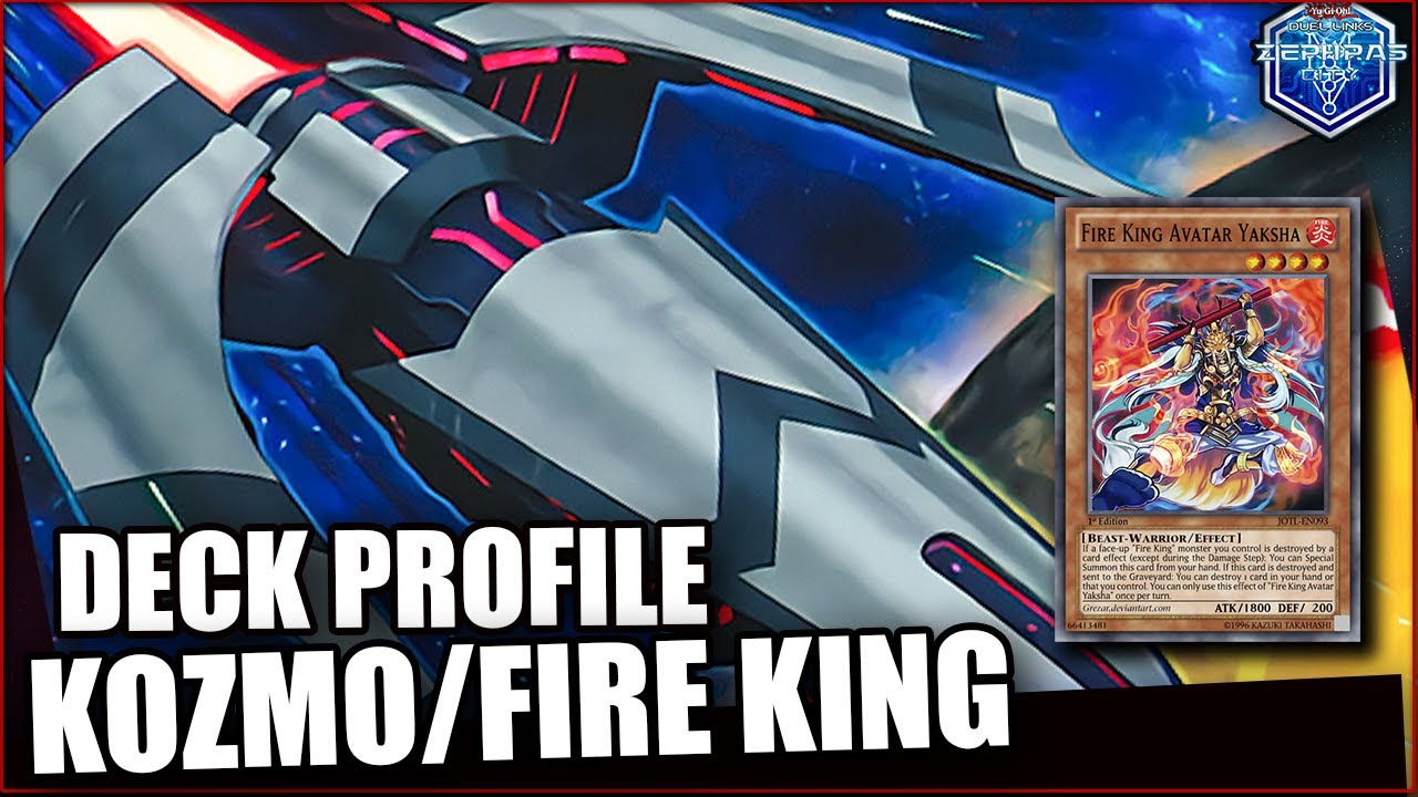 PIUM PIUM EN LA NUEVA NAVE - KOZMO FIRE KING DECK PROFILE | Yu-Gi-Oh! #DuelLinks - YouTube