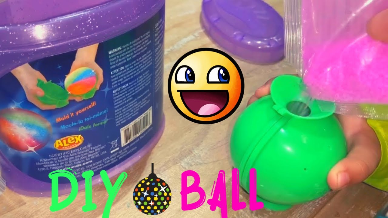 CREATING A BALL!!! 🏐 DIY BOUNCING BALL KIT - Light-tastic Mega Ball 💡🎾 - YouTube