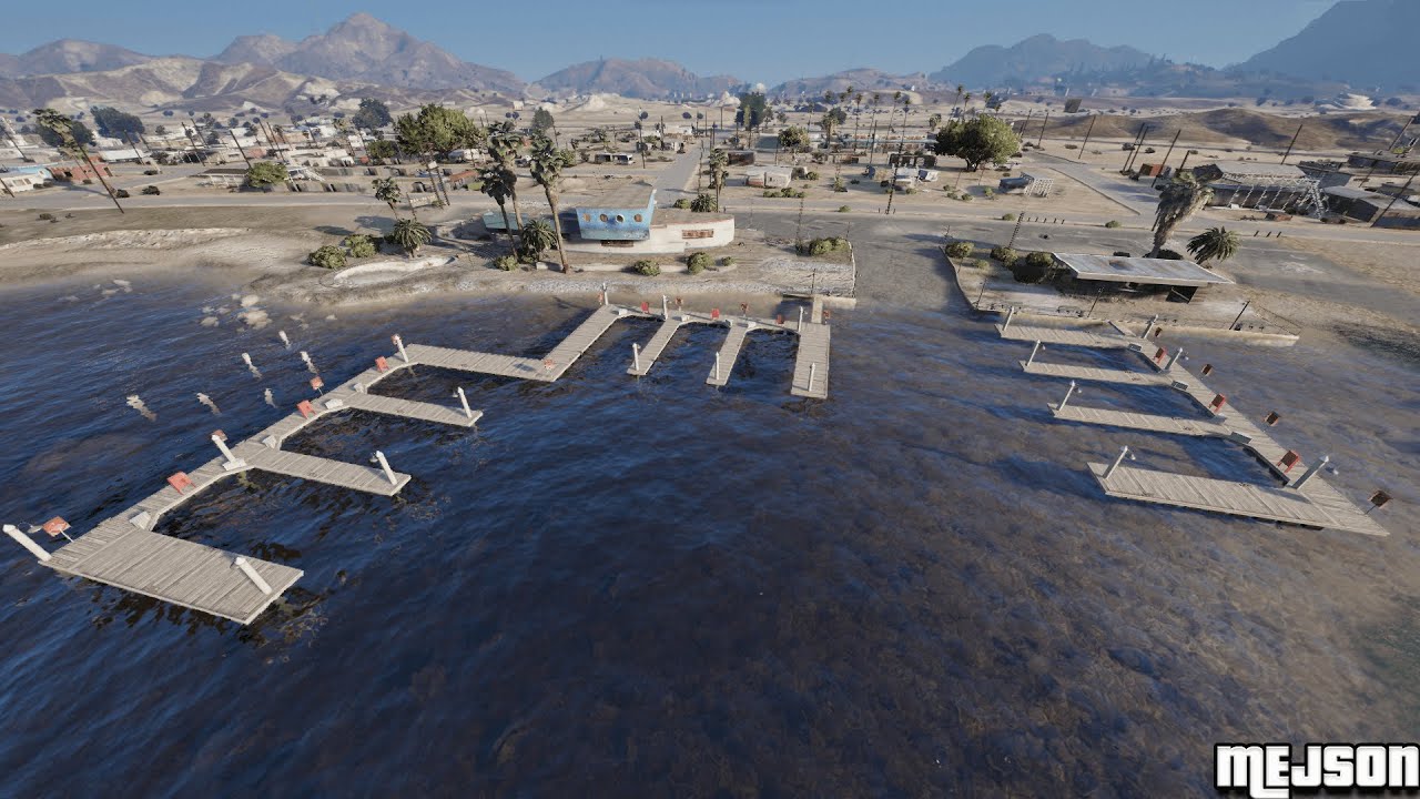 FiveM Map - Sandy Shores boat center - YouTube
