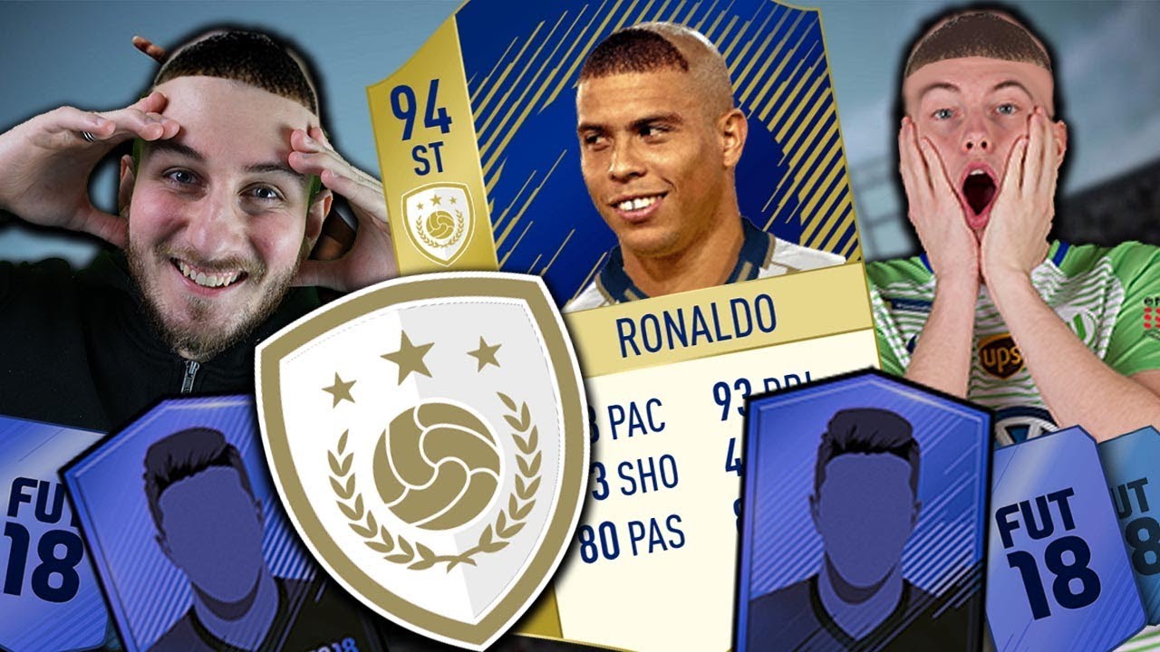 FIFA 18: R9 ICON RONALDO 😍 SQUAD BUILDER BATTLE vs TimoX - YouTube