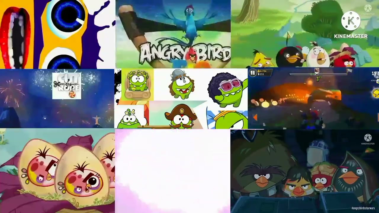 ANGRY BIRDS up to faster tv - YouTube