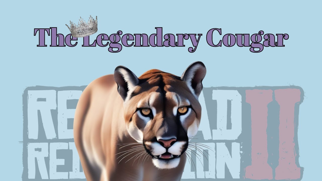 Legendary COUGAR Guide (fast & easy) - Red Dead Redemption 2 - YouTube