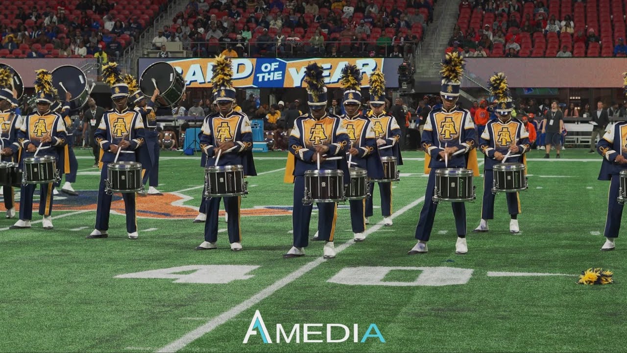 North Carolina A&T " Blue & Gold Marching Machine"| 2023 ESPN Band Of ...