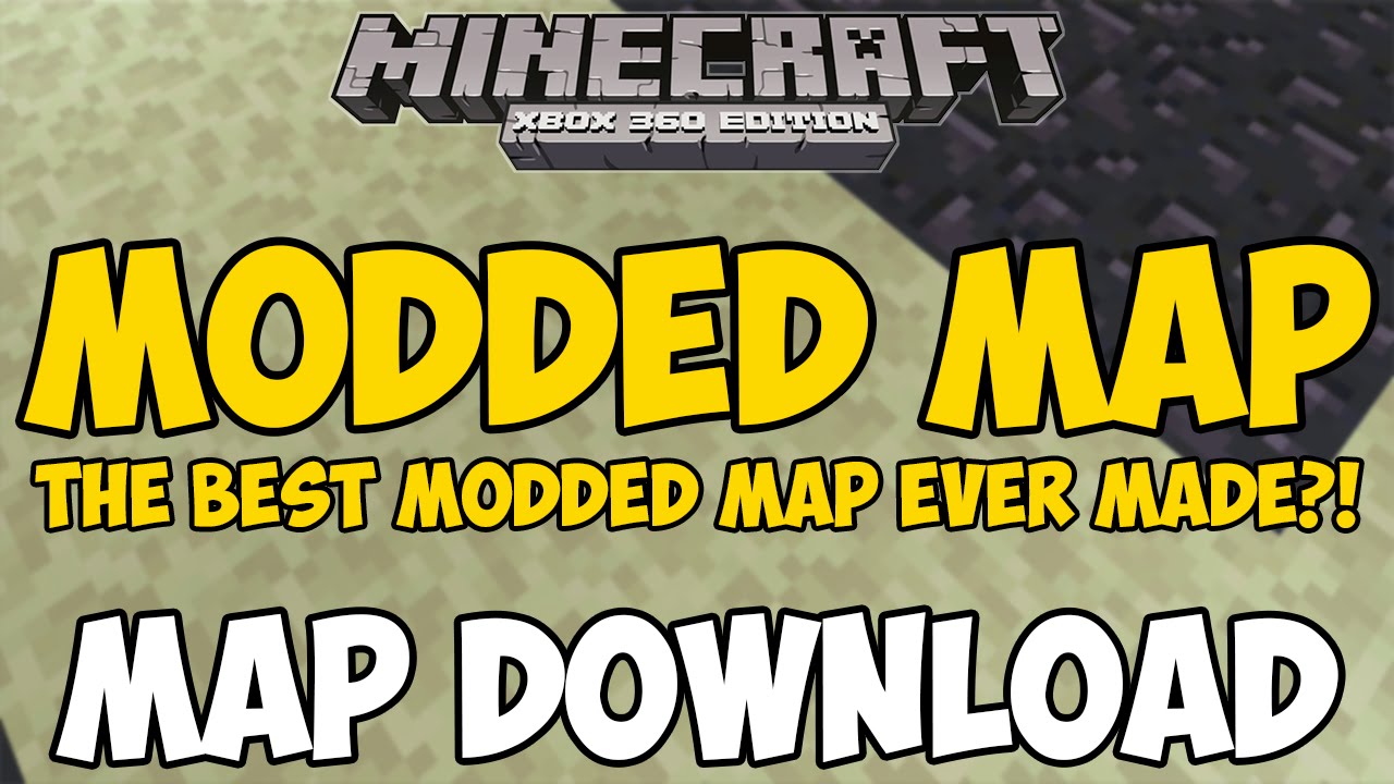 Minecraft Xbox 360/One: TU20 MODDED MAP DOWNLOAD - YouTube