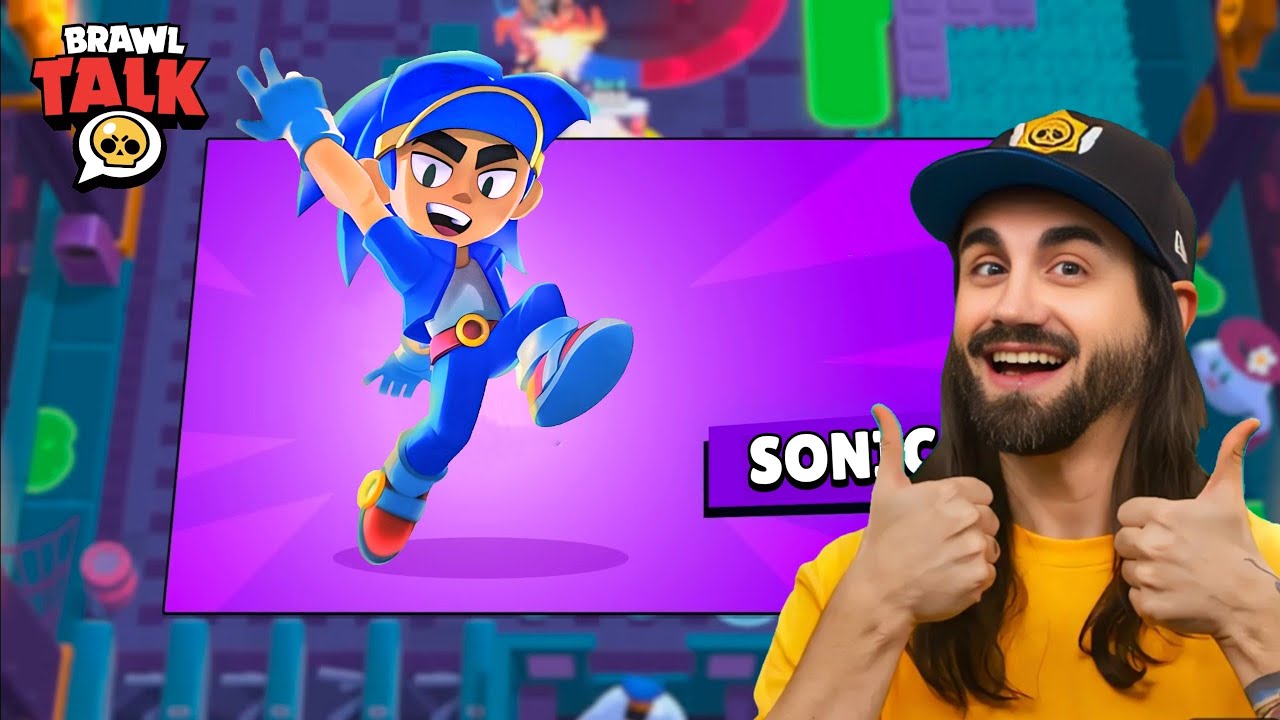 BRAWL TALK!! SONIC IN BRAWL STARS!? - YouTube