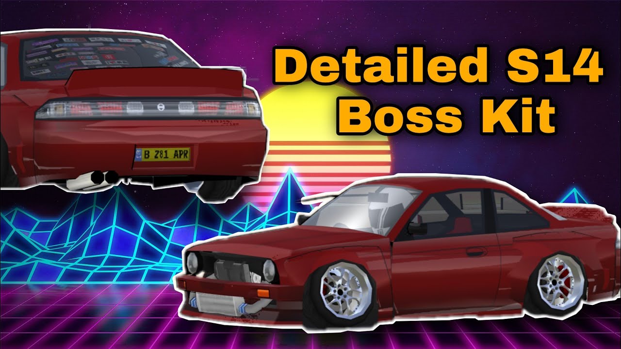 Detailed S14 Boss Kit in FR Legends | Hex Code - YouTube