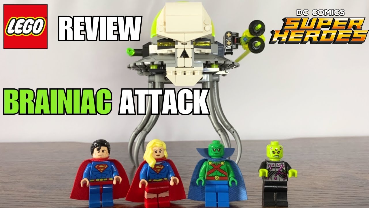 LEGO DC Superheroes Brainiac Attack REVIEW (76040 ) - YouTube