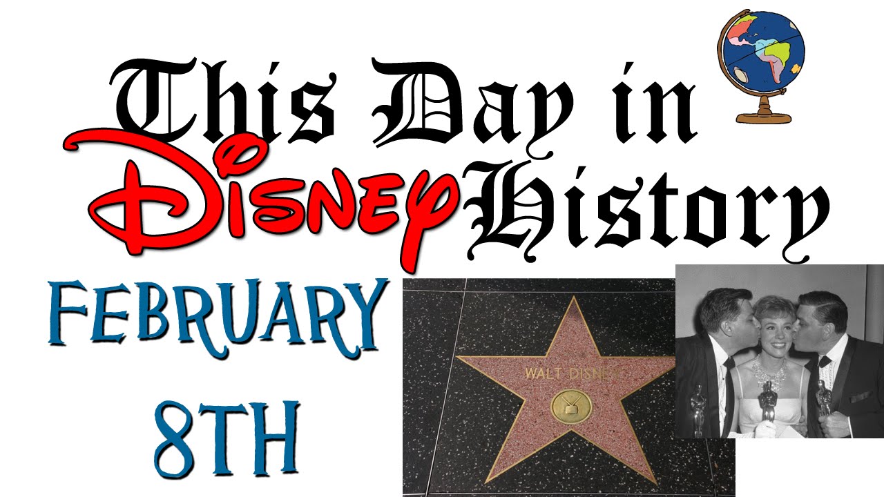 This Day in Disney History, Feb 8th - YouTube