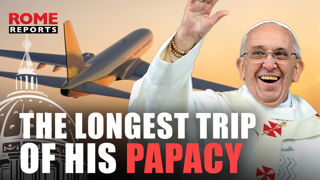 On Monday, Francis will begin the longest trip of his papacy at 87 ...